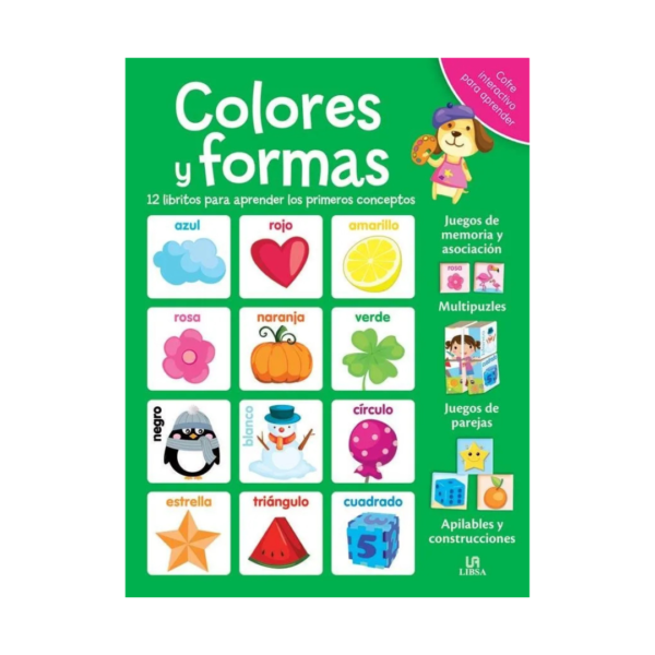 Colores y Formas 12 Libritos de Cartón | Lexus Editores Argentina